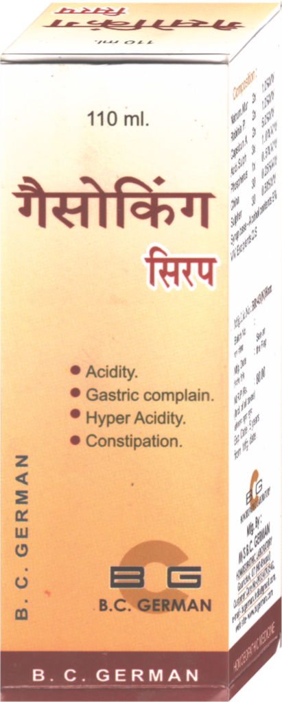 BC German GASOKING SYRUP - Homeopathic Medicine for Gastric Issues ...